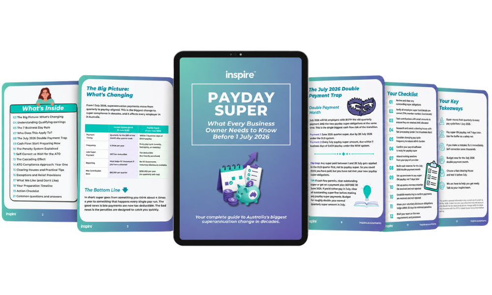 Payday Super E-Book | Inspire Accountants - Small Business Accountants ...